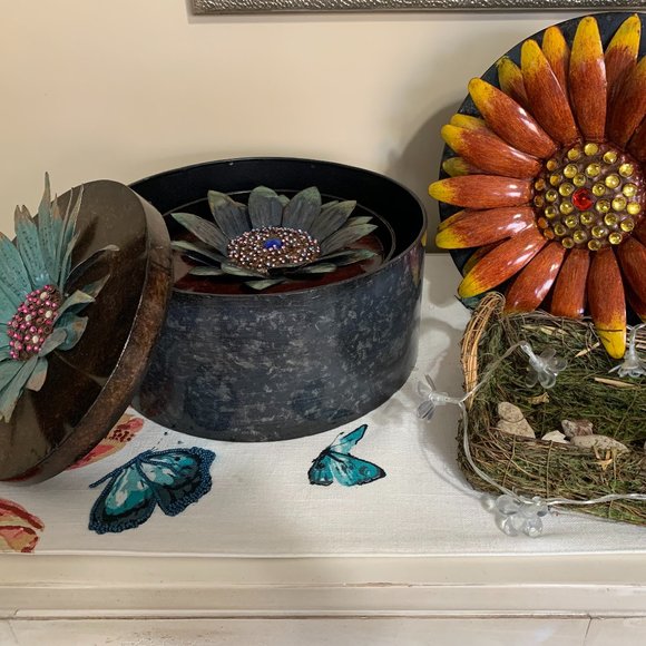 Imax Felicity | Accents | Felicity Stacking Storage Flower Boxes | Poshmark